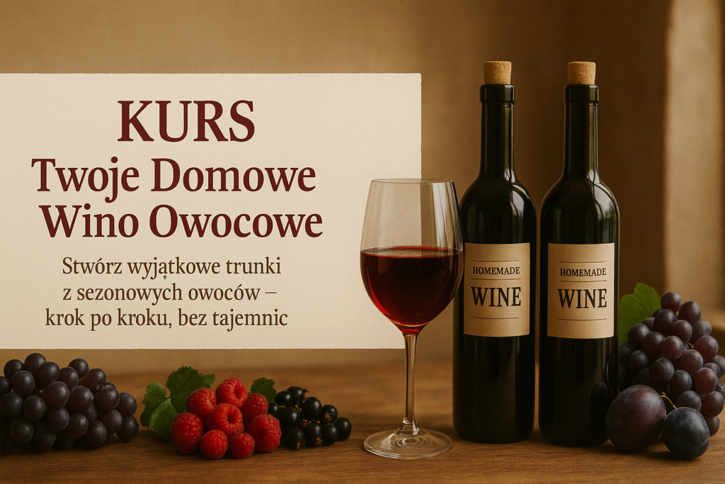 Kurs: Twoje Domowe Wino Owocowe - Enoshop